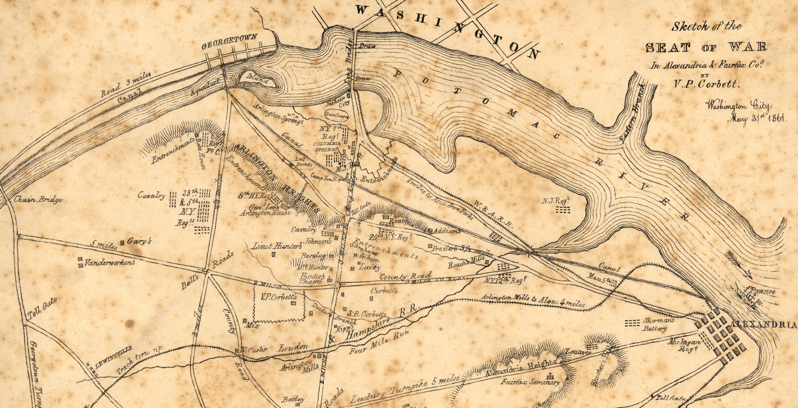 Seat of War Map - Arlington Historical Society